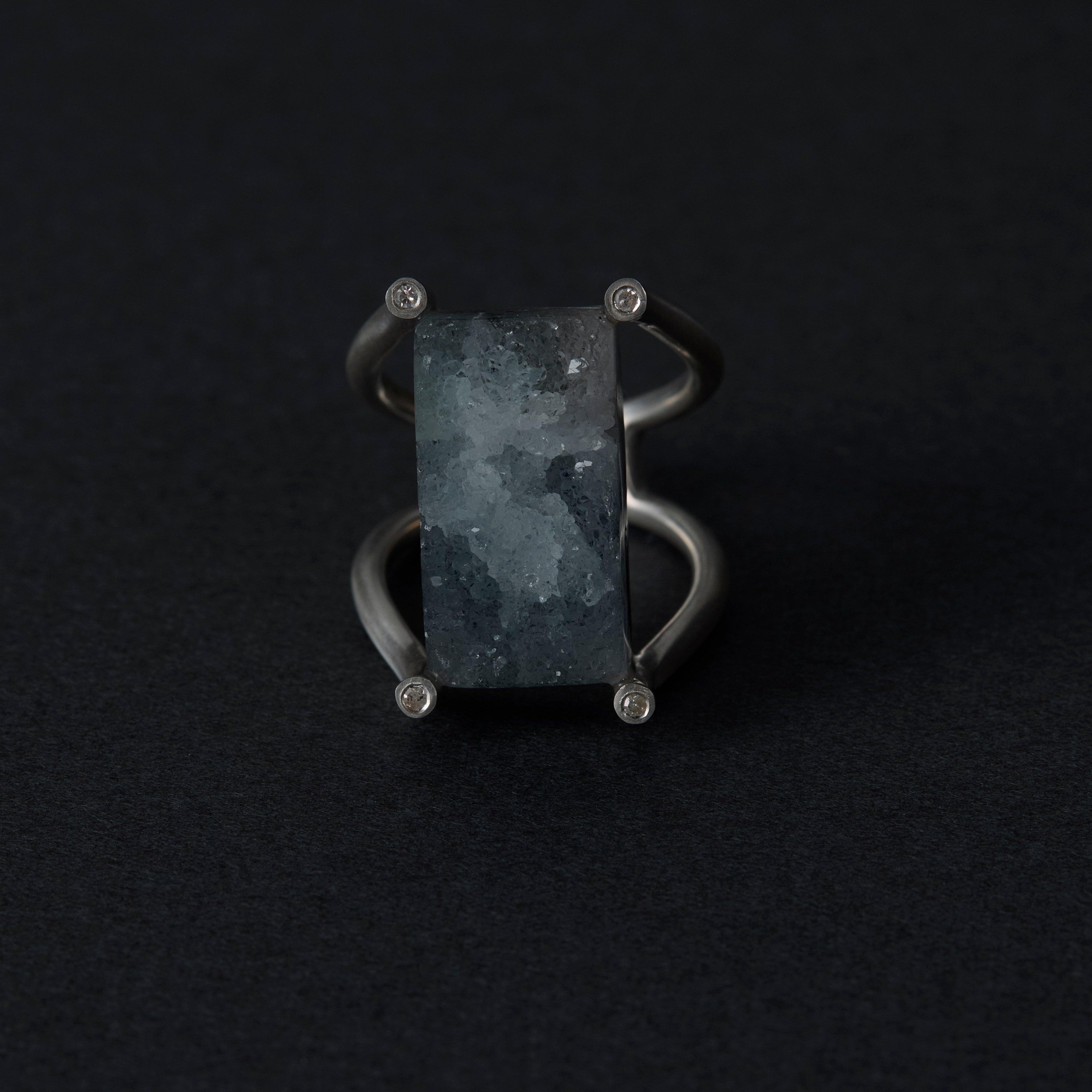 2046 Crystallized Agate | One of a Kind Nini Ring – Adlin Hue