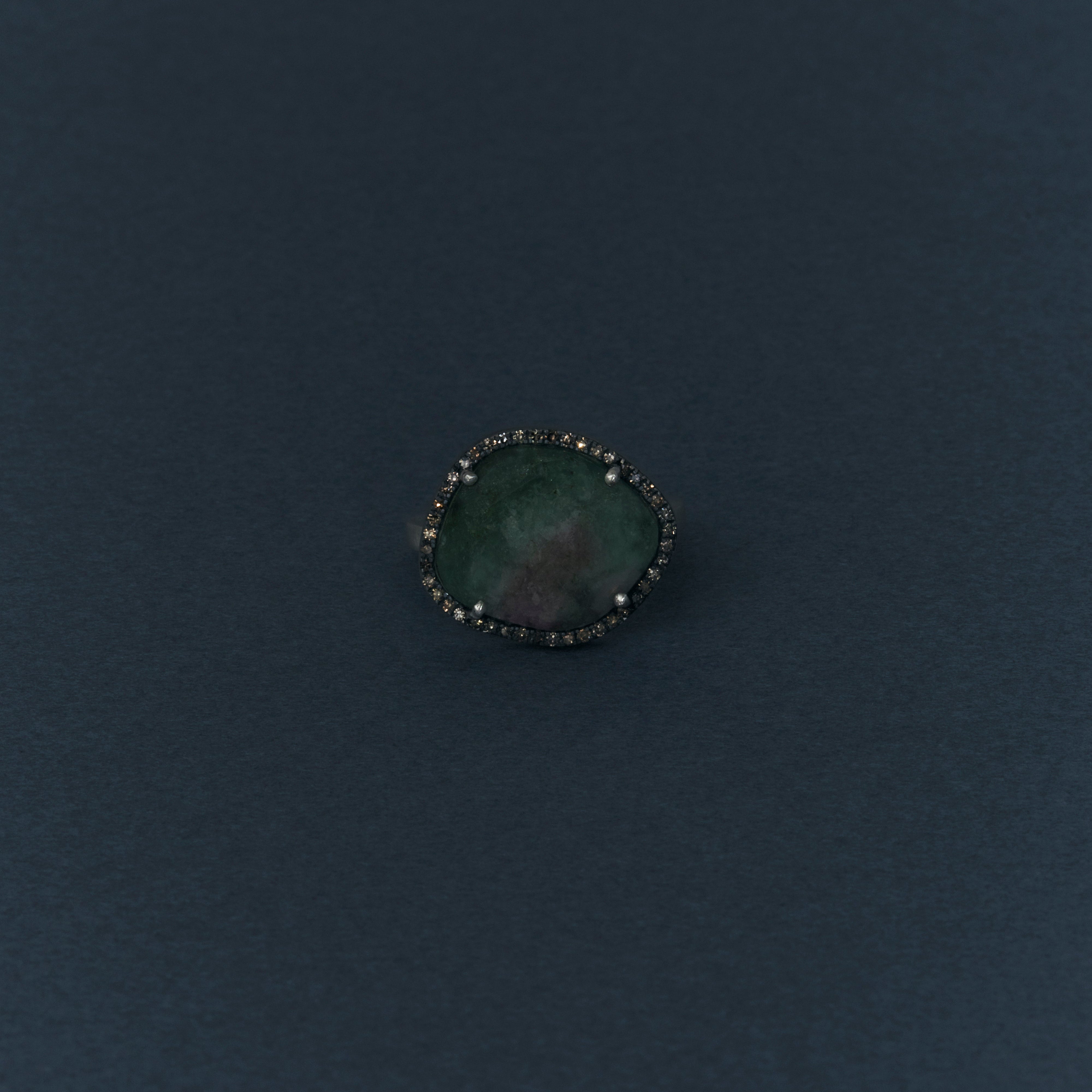 2168 Bi-color Tourmalin | One of a Kind Reni Ring – Adlin Hue