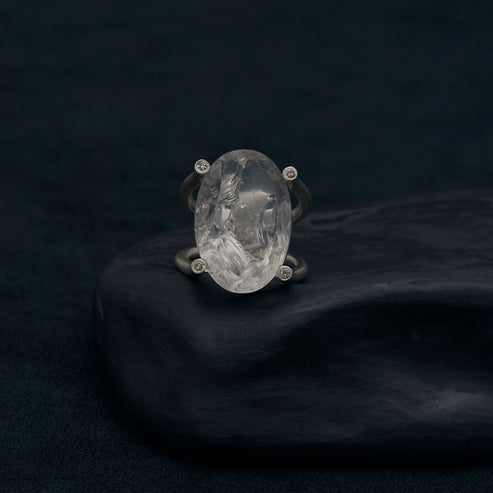 964 Rock Crystal | One of a Kind Nini Ring – Adlin Hue